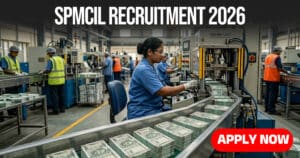 SPMCIL Recruitment 2026 – Apply Online for 94 Vacancies | Supervisor ...